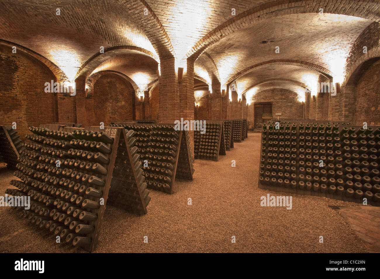 Contratto underground wine cathredral in Canelli, Asti, Piedmont, Italy ...