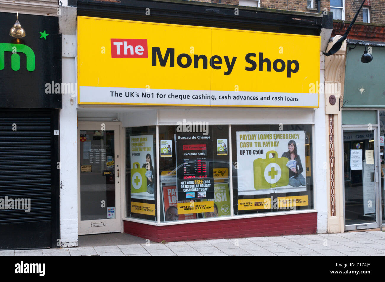 A branch of The Money Shop in Margate High Street Stock Photo - Alamy