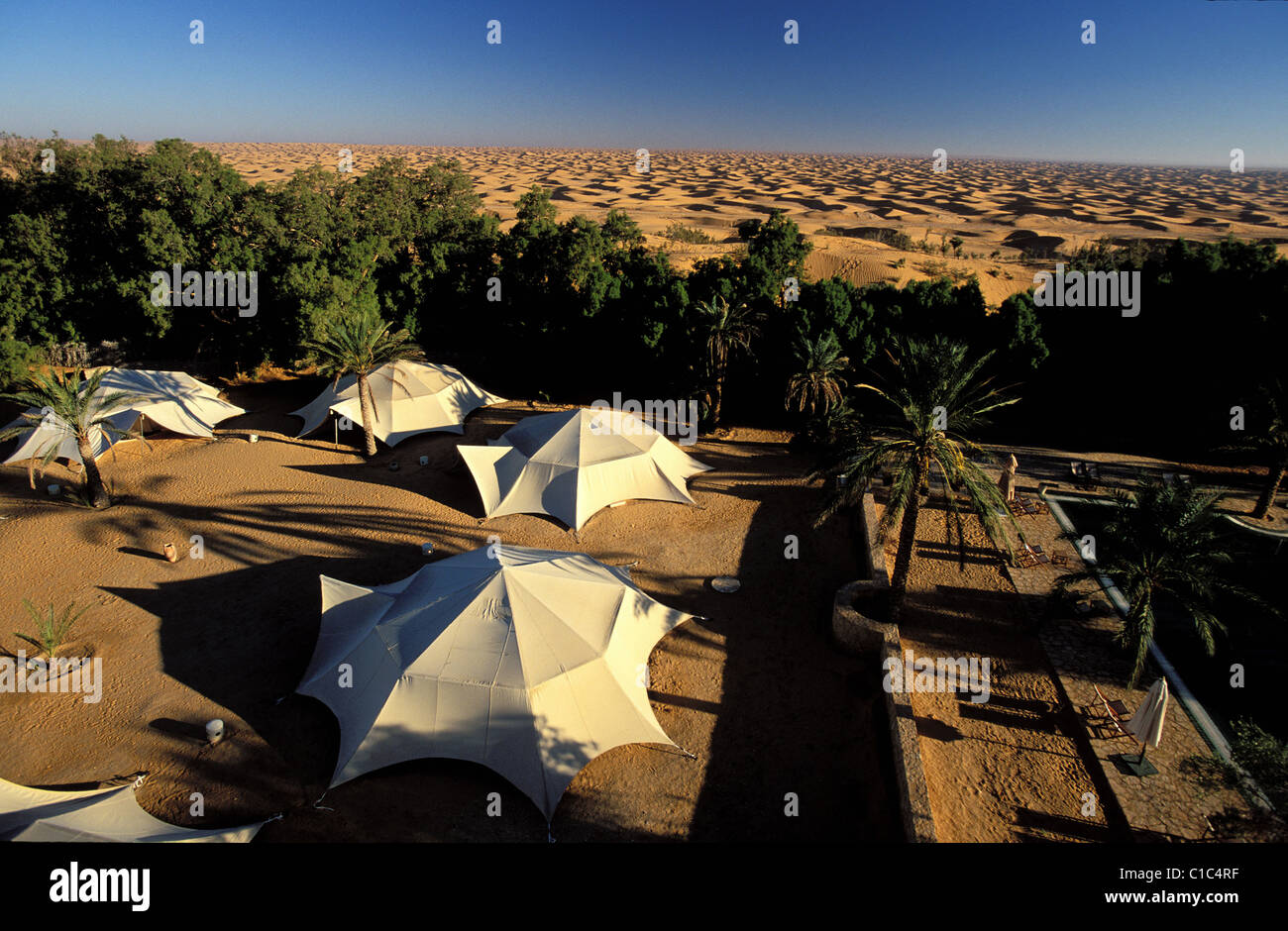 Oasis ksar ghilane at hi-res stock photography and images - Alamy