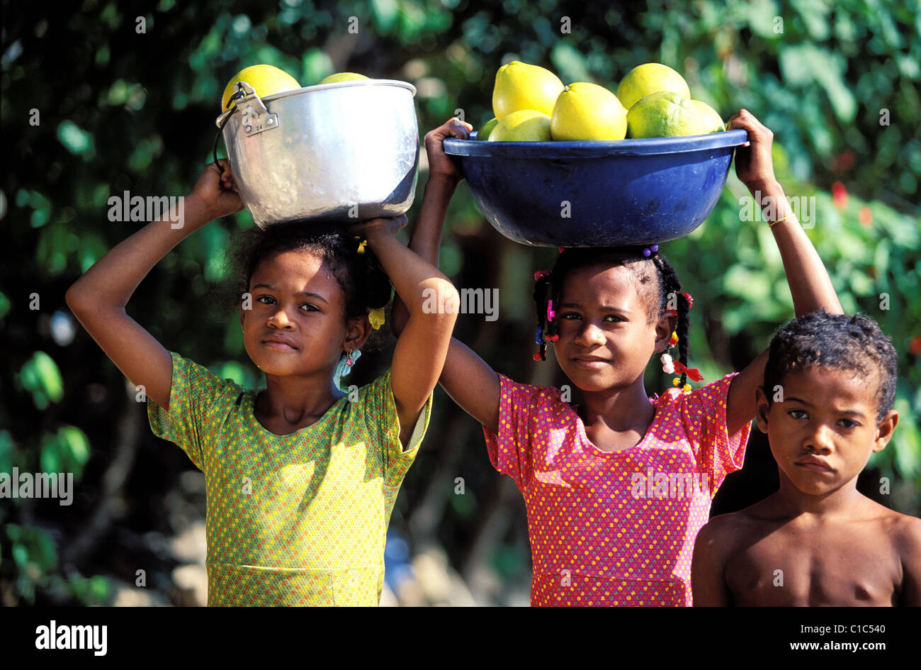 Dominican Republic, Bahoruco Province, Bahuroco village Stock Photo - Alamy