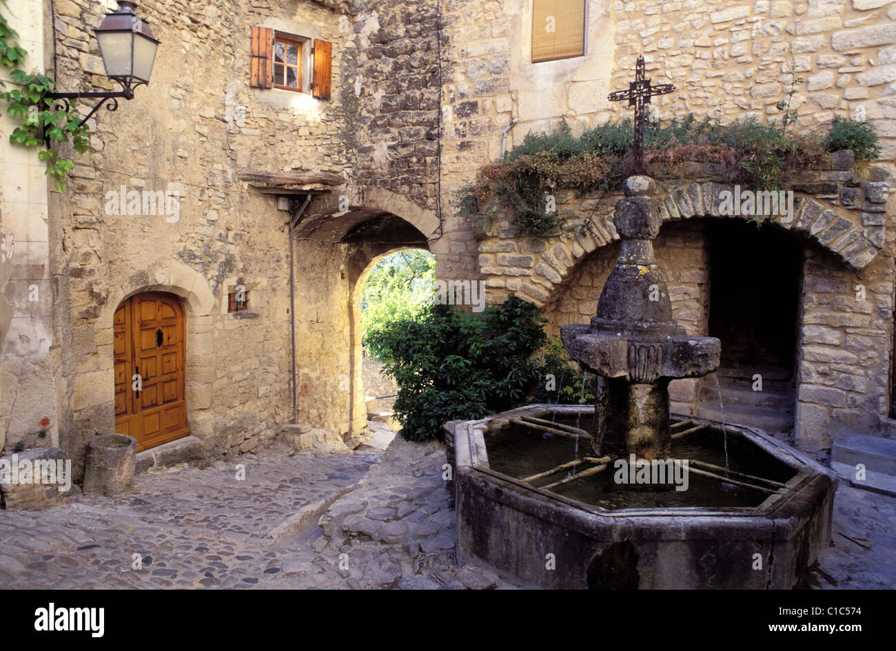 France, Vaucluse, village of Le Crestet Stock Photo - Alamy
