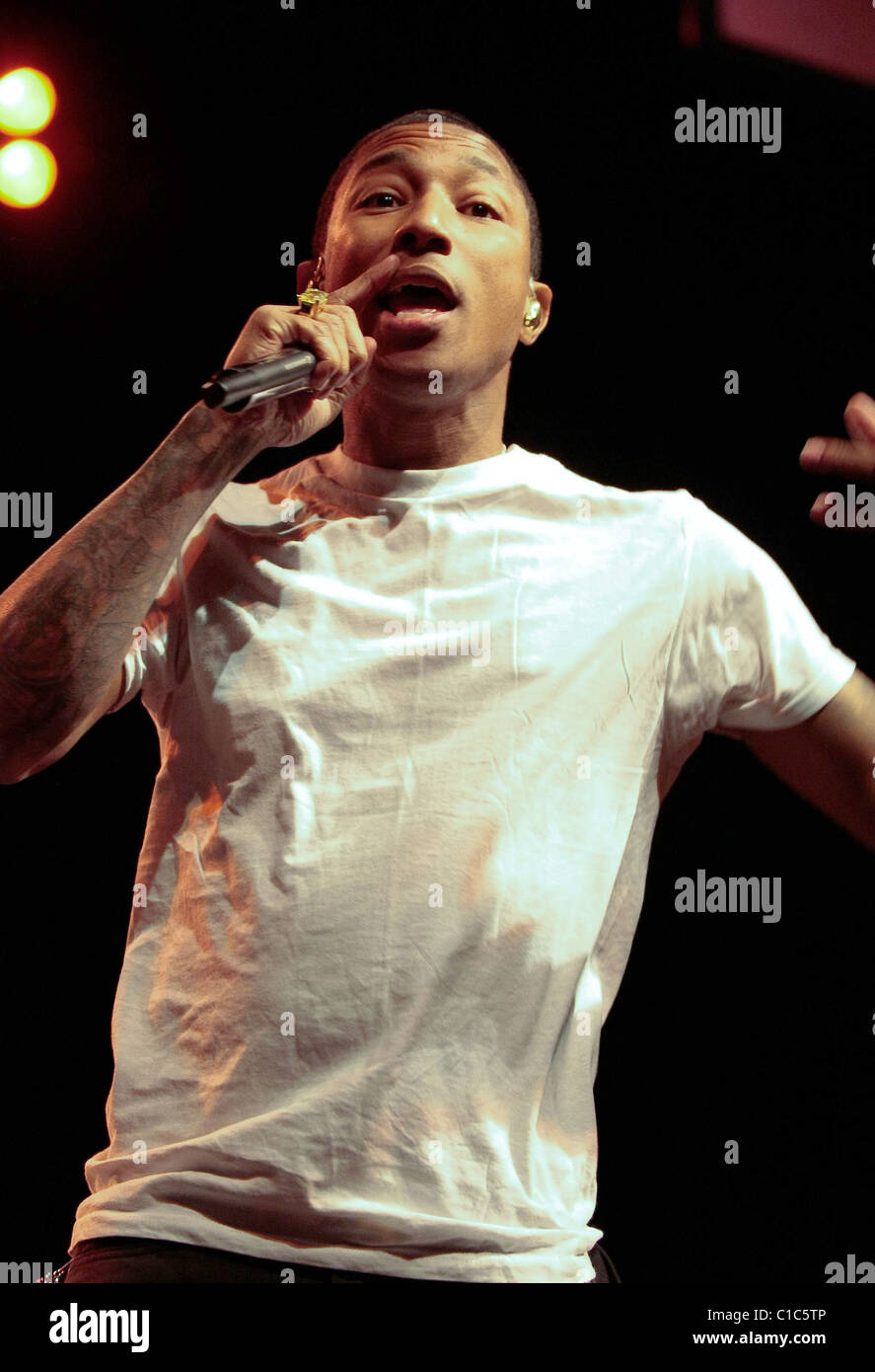 Pharrell Williams of N.E.R.D. The San Francisco stop of the 'Grammy ...