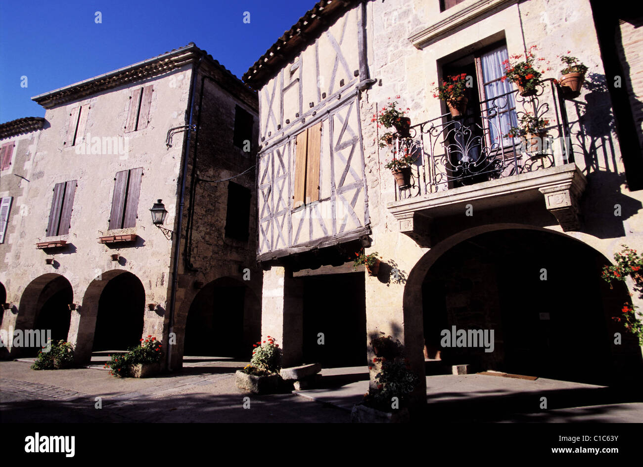 France Gers Fources village labelled Les Plus Beaux Villages de France ...