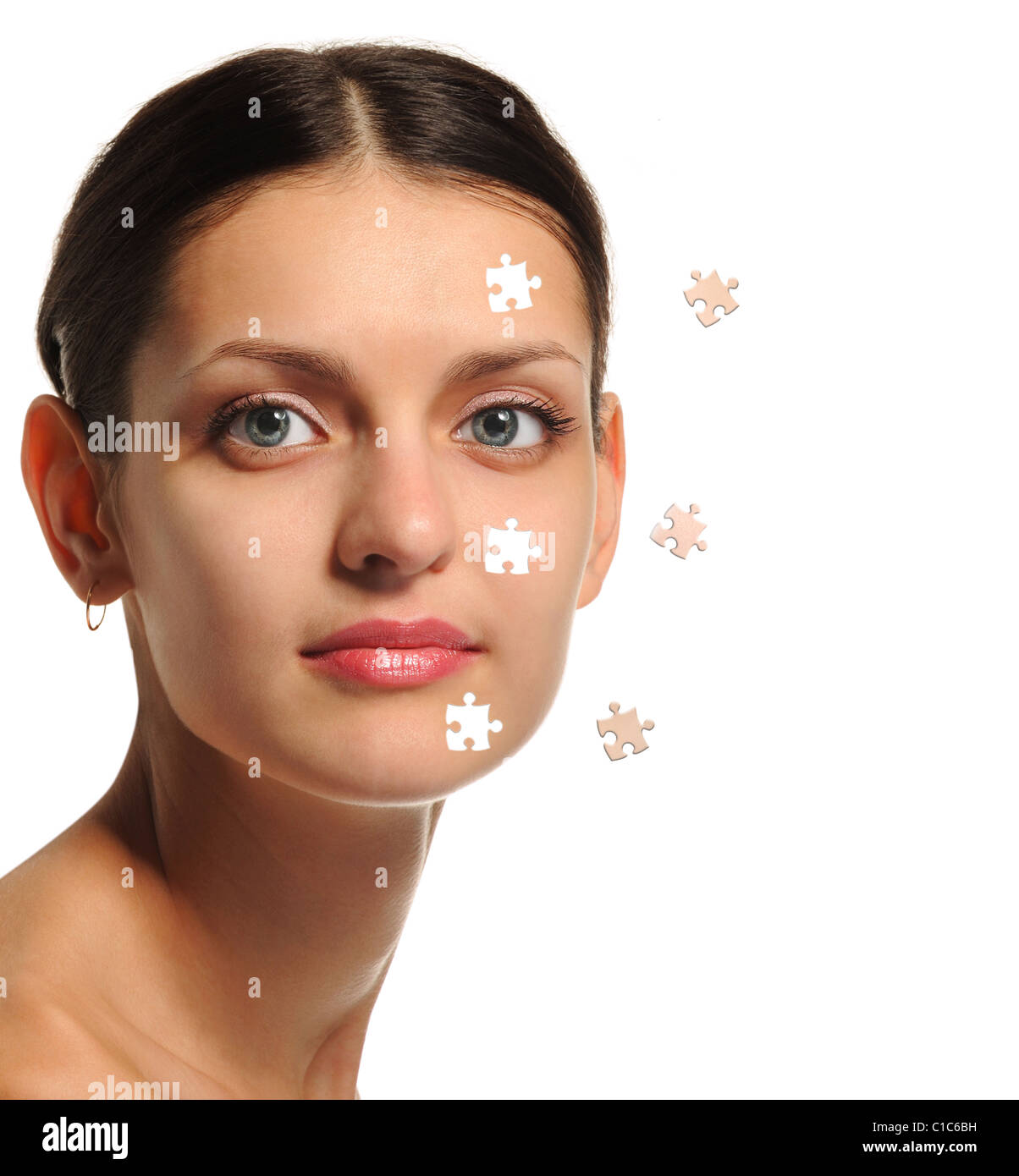 Human face collage hi-res stock photography and images - Alamy