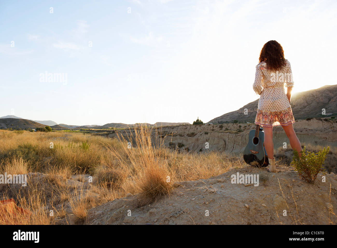 People standing watching sunset hi-res stock photography and images - Alamy