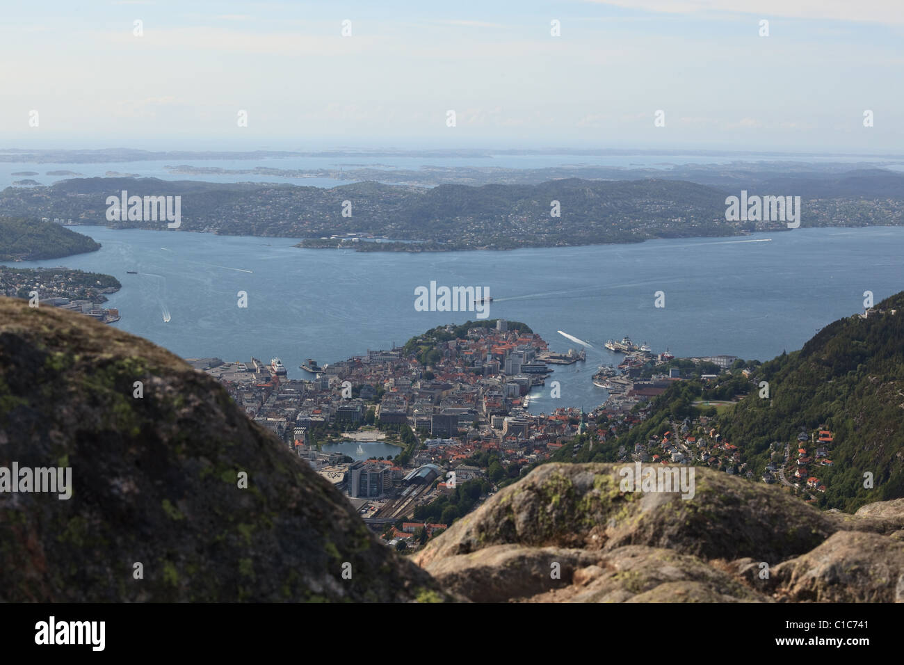 Bergen sentrum hi-res stock photography and images - Alamy