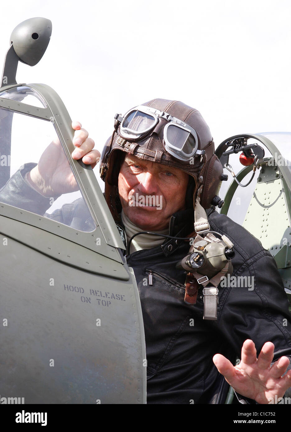 Pilot Peter Tuplin, managing director of Classic Aero Engineering ...