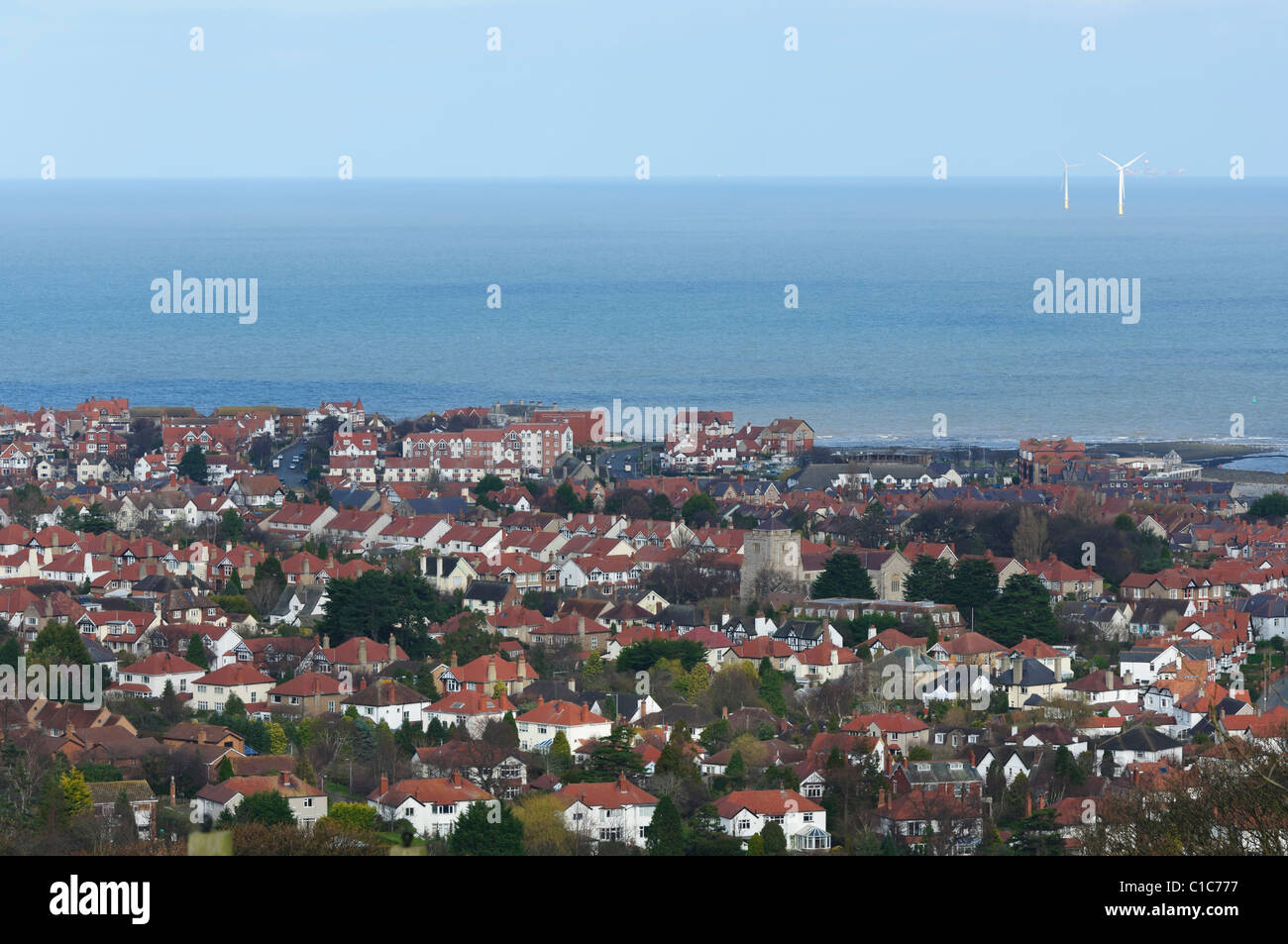 Colwyn Bay (Bae Colwyn) in Clywd North Wales Stock Photo - Alamy