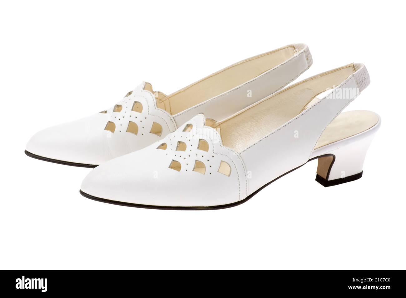 object on white - Casual Shoes close up Stock Photo - Alamy