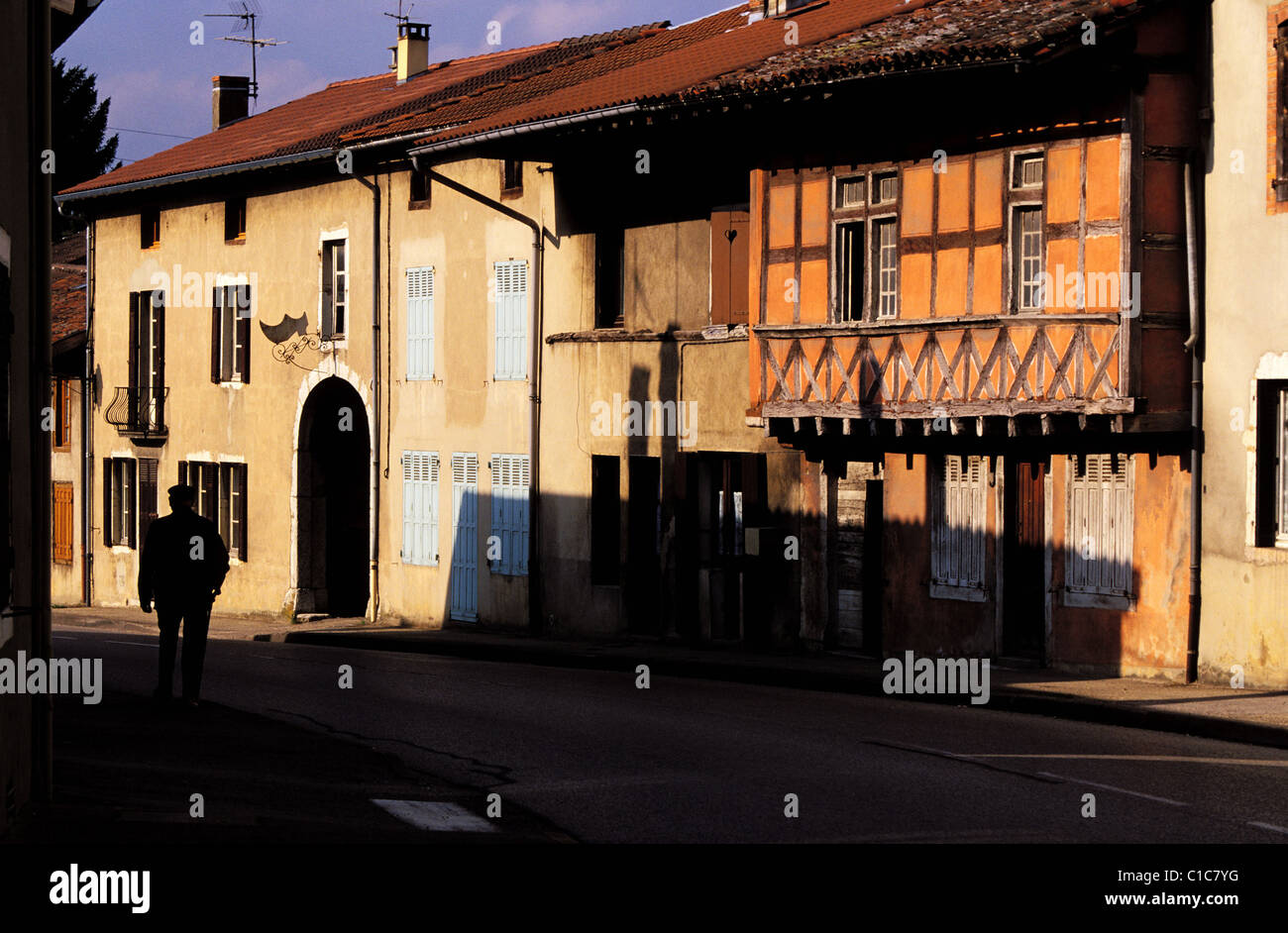 France, Ain, Dombes region, village of Lent Stock Photo - Alamy