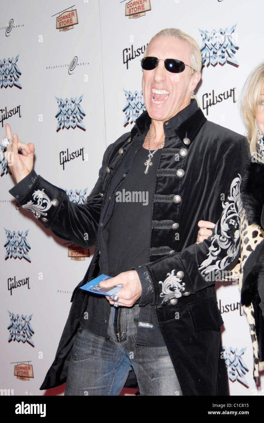 Dee Snyder 'Rock of Ages' Broadway Opening Night - Arrivals New York ...