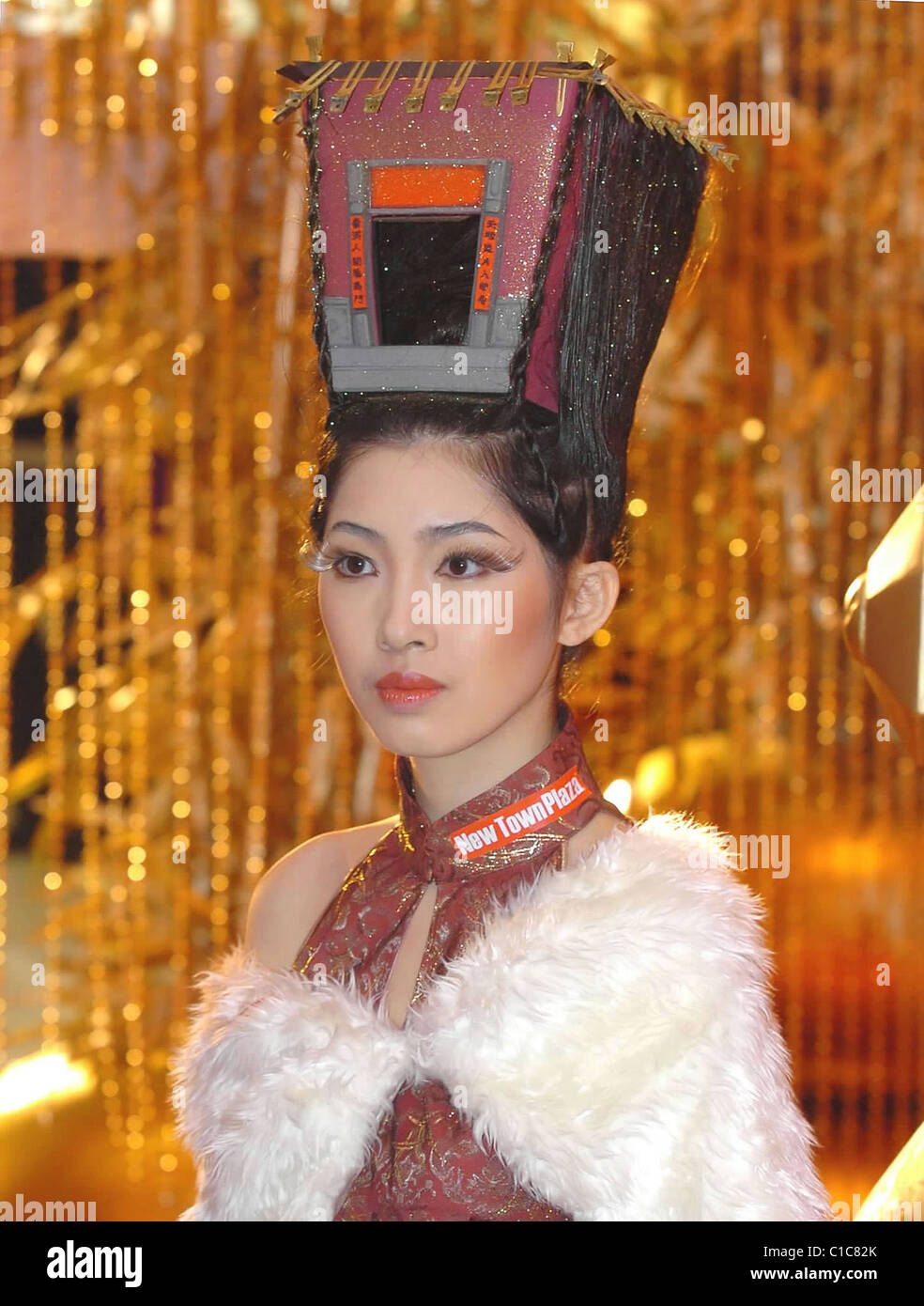 Hair crazy Bizarre hairstyles are displayed across the world by models ...