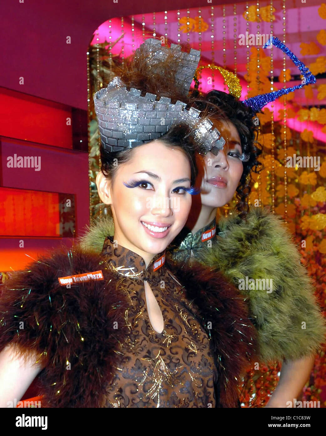 Hair crazy Bizarre hairstyles are displayed across the world by models ...