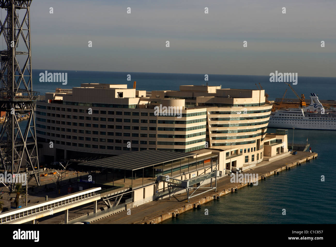 Barcelona world trade center hi-res stock photography and images - Alamy