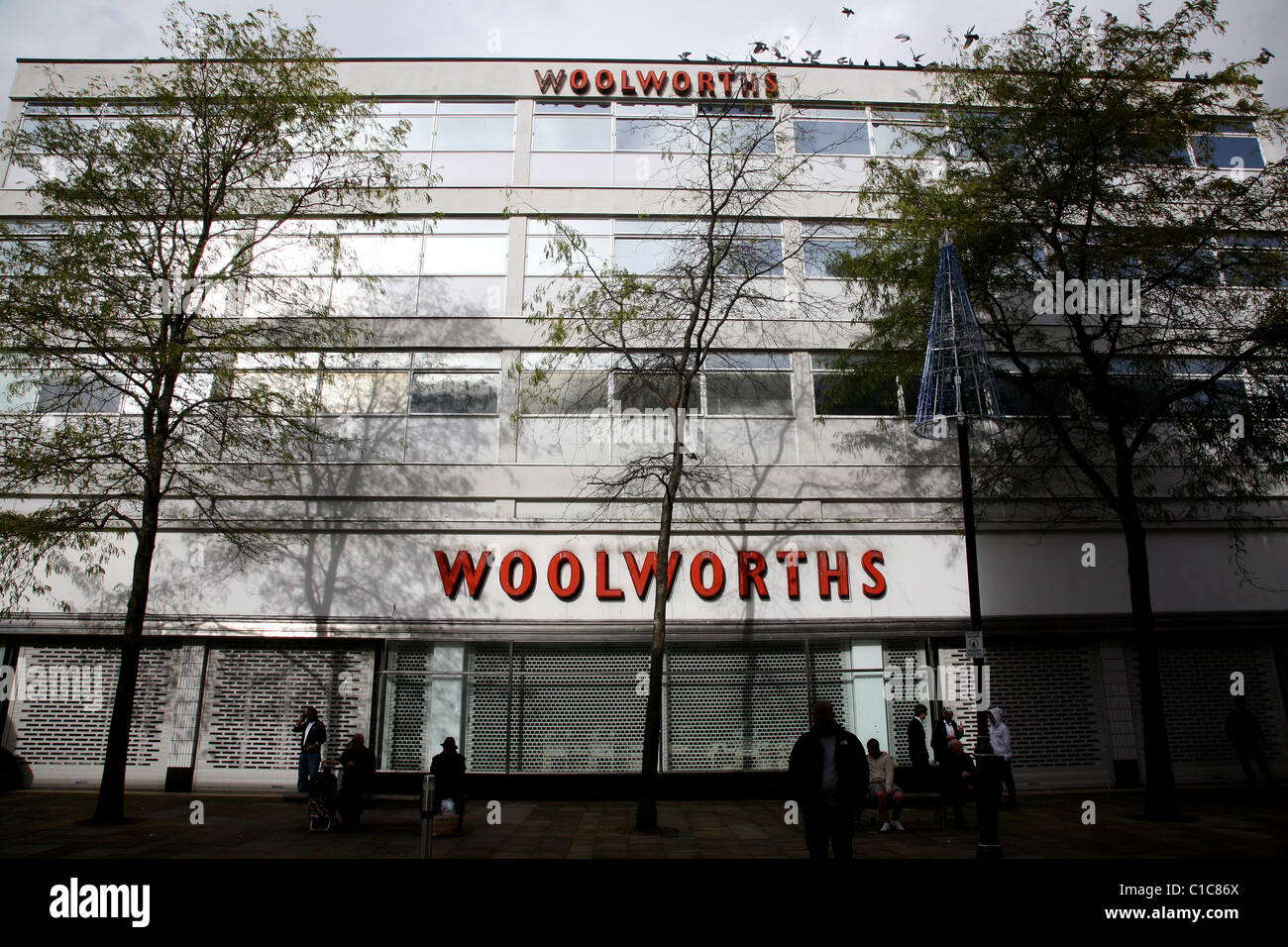 A closed Woolworths store, now in different ownership, in Swansea ...