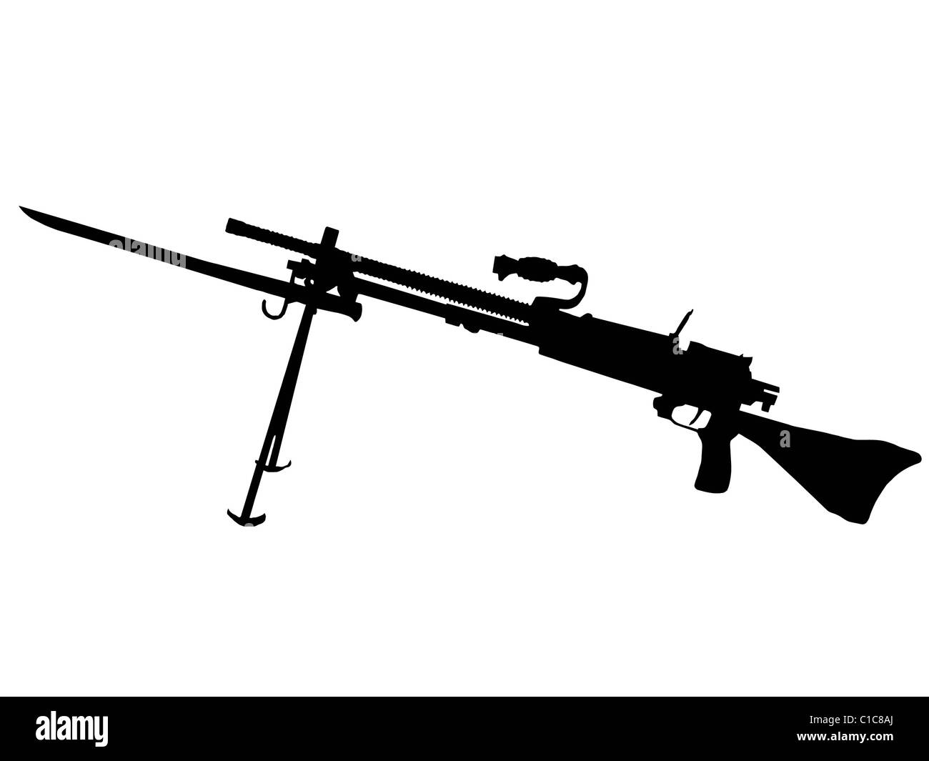 Japanese light machine gun hi-res stock photography and images - Alamy