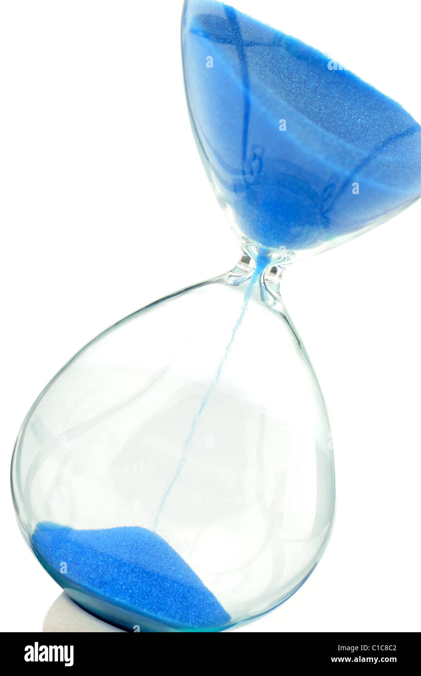 Sand-glass. A part of object - a photo close up Stock Photo - Alamy