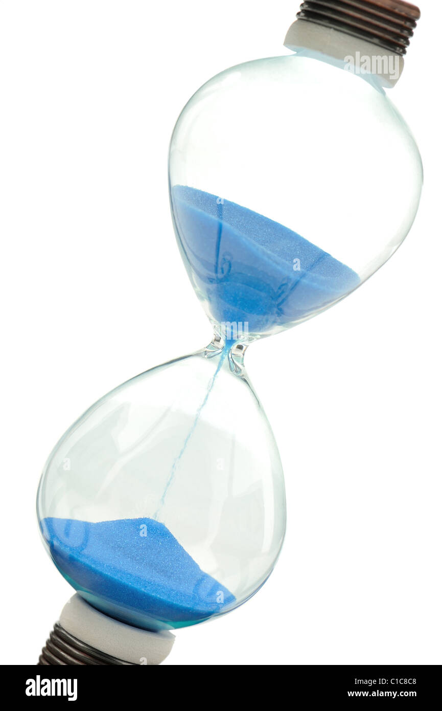 Sand-glass. A part of object - a photo close up Stock Photo - Alamy
