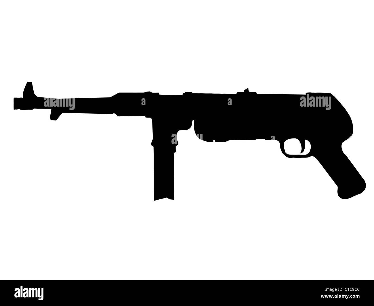 WW2 Series - German MP38 sub-machine gun Stock Photo - Alamy