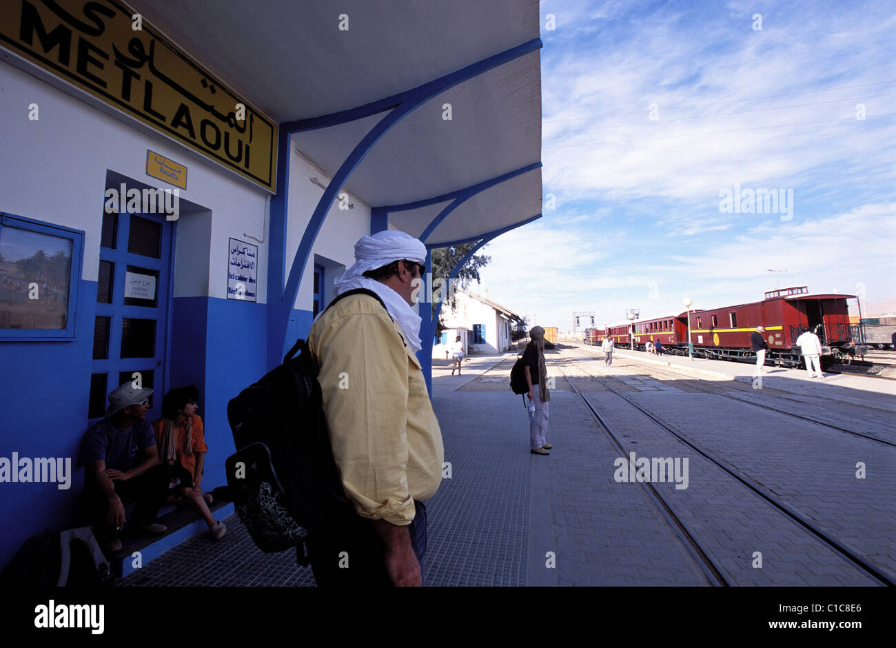 Red lizard tunisia hi-res stock photography and images - Alamy