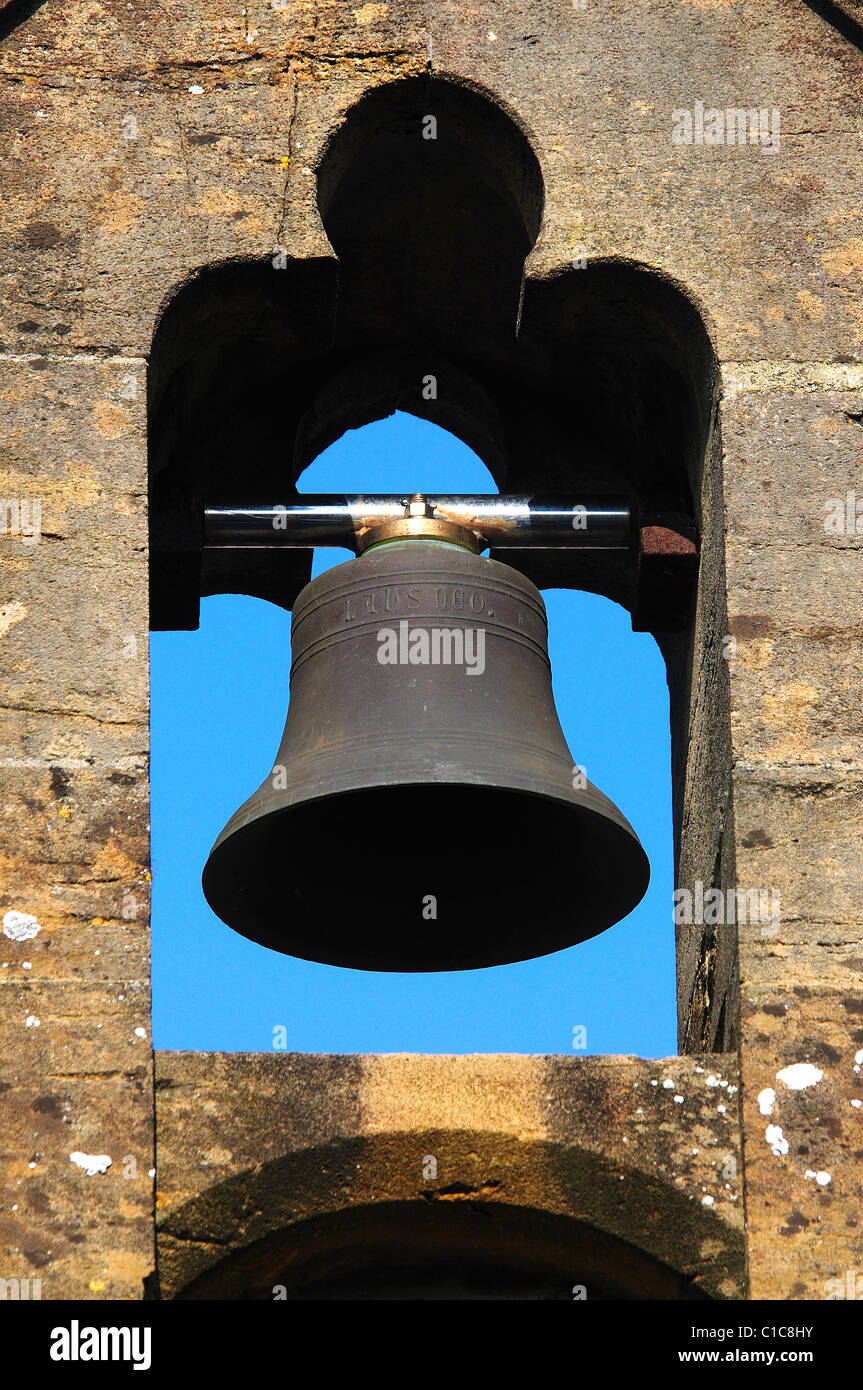 The old Netherbury School bell, now on the new development at Poundbury ...