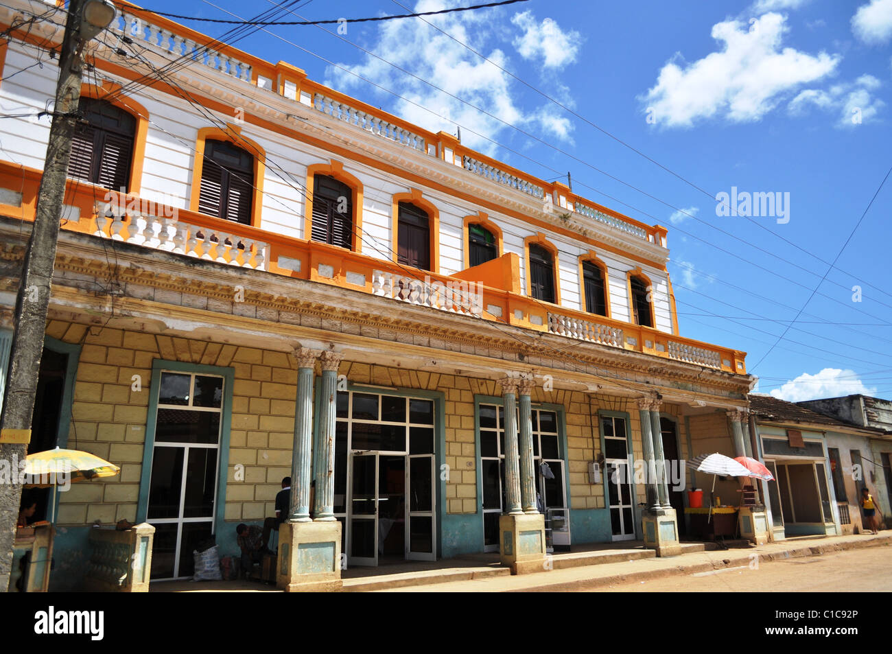 Center of Baracoa, Cuba Stock Photo - Alamy