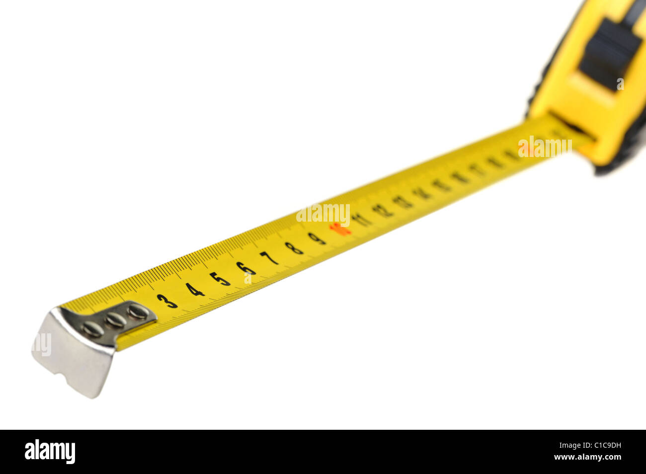 The measuring tool. It is isolated on a white background Stock Photo ...