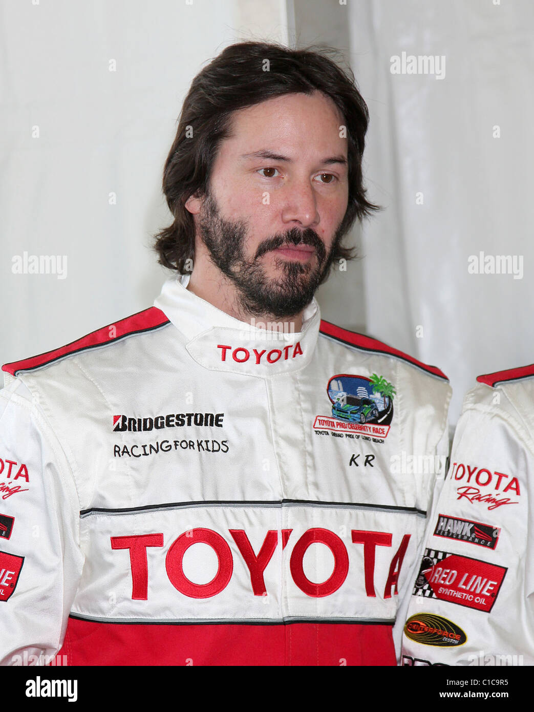 Keanu Reeves The 33rd Annual Toyota Pro/Celeb Race Press Day Long Beach ...