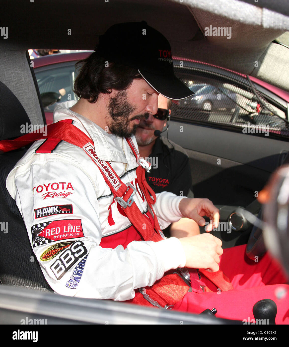 Keanu Reeves The 33rd Annual Toyota Pro/Celeb Race Press Day Long Beach ...