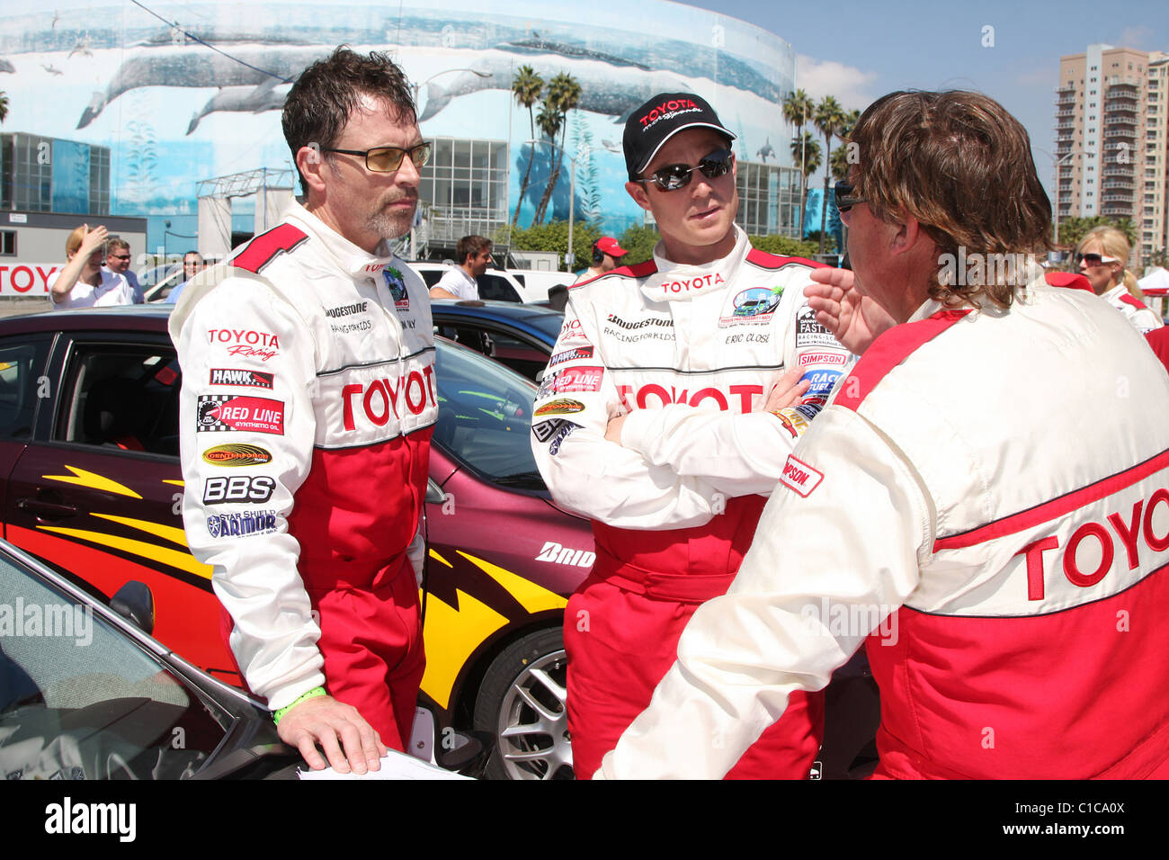 Tim Daly and Eric Close The 33rd Annual Toyota Pro/Celeb Race Press Day ...