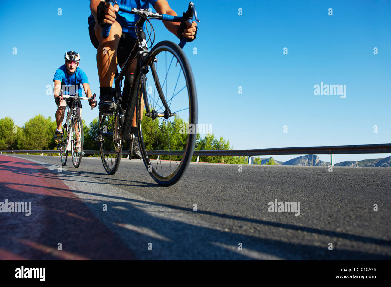 Racing bicycle blue hi-res stock photography and images - Alamy
