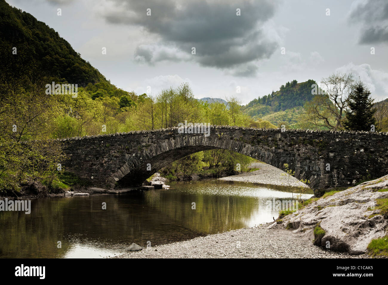 Lake District - The bridge at Grange in Borrowdale The Lake District ...