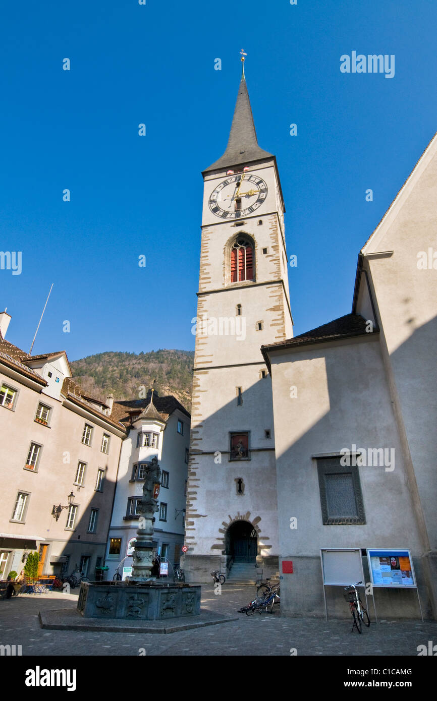 St. Martin church, Chur, Switzerland Stock Photo - Alamy