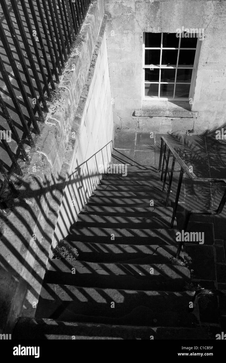 Railings and shadows hi-res stock photography and images - Alamy