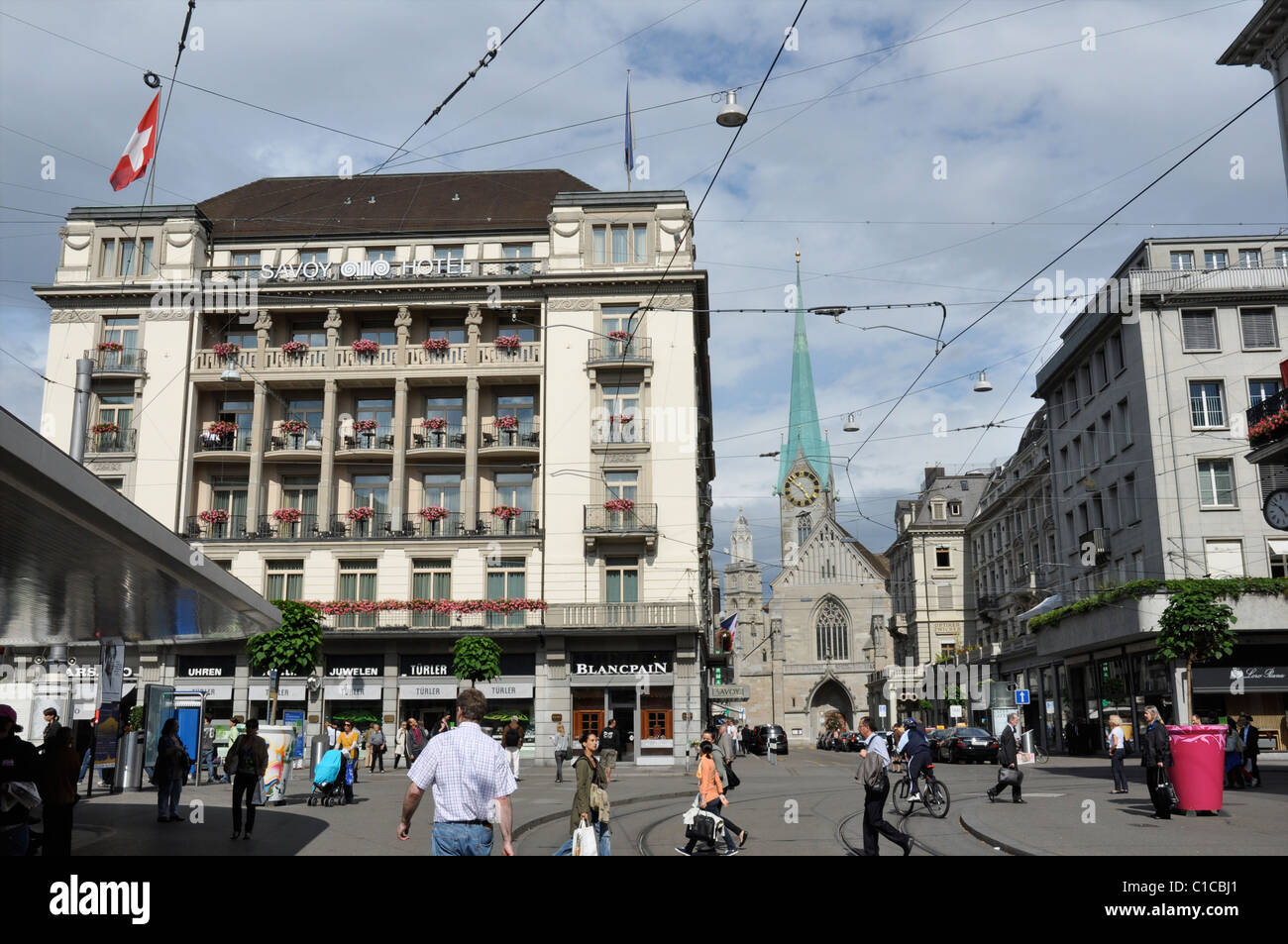 Paradeplatz zurich paradeplatz hi-res stock photography and images - Alamy