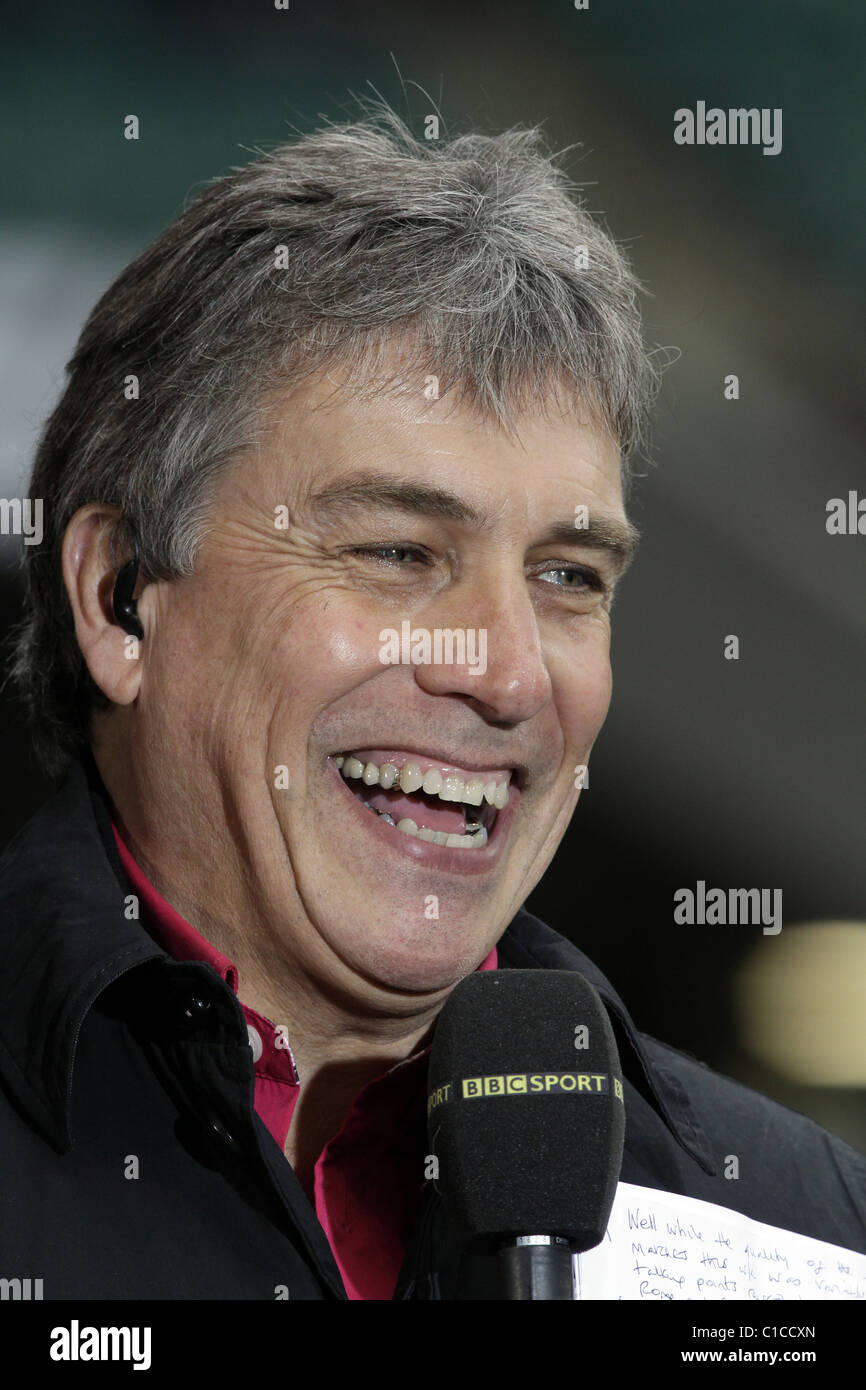 JOHN INVERDALE BBC TV RUGBY PRESENTER BBC TV RUGBY PRESENTER TWICKENHAM ...