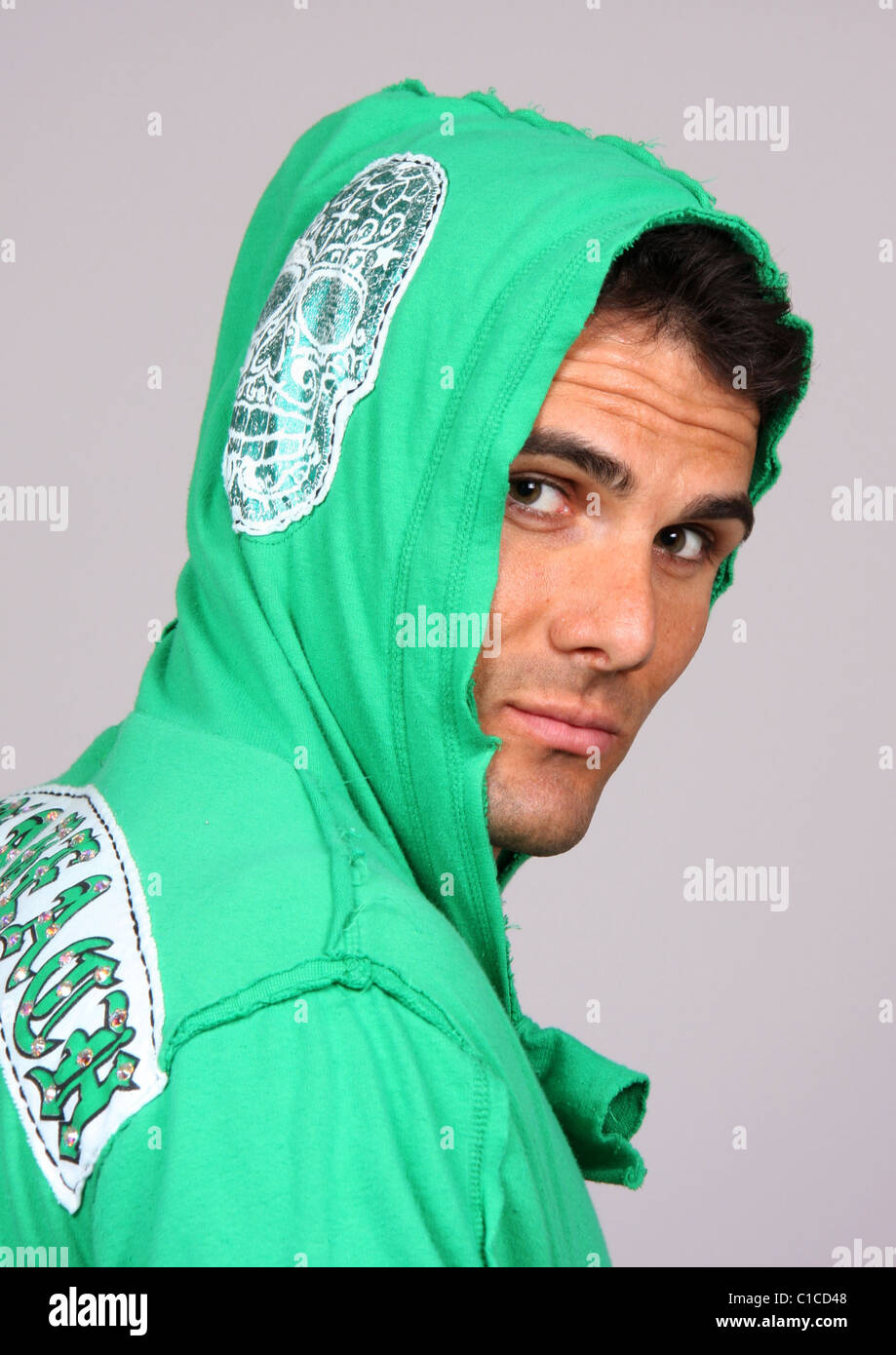 Jeremy Jackson poses at a photoshoot held at the Laguna Beach Jeans ...