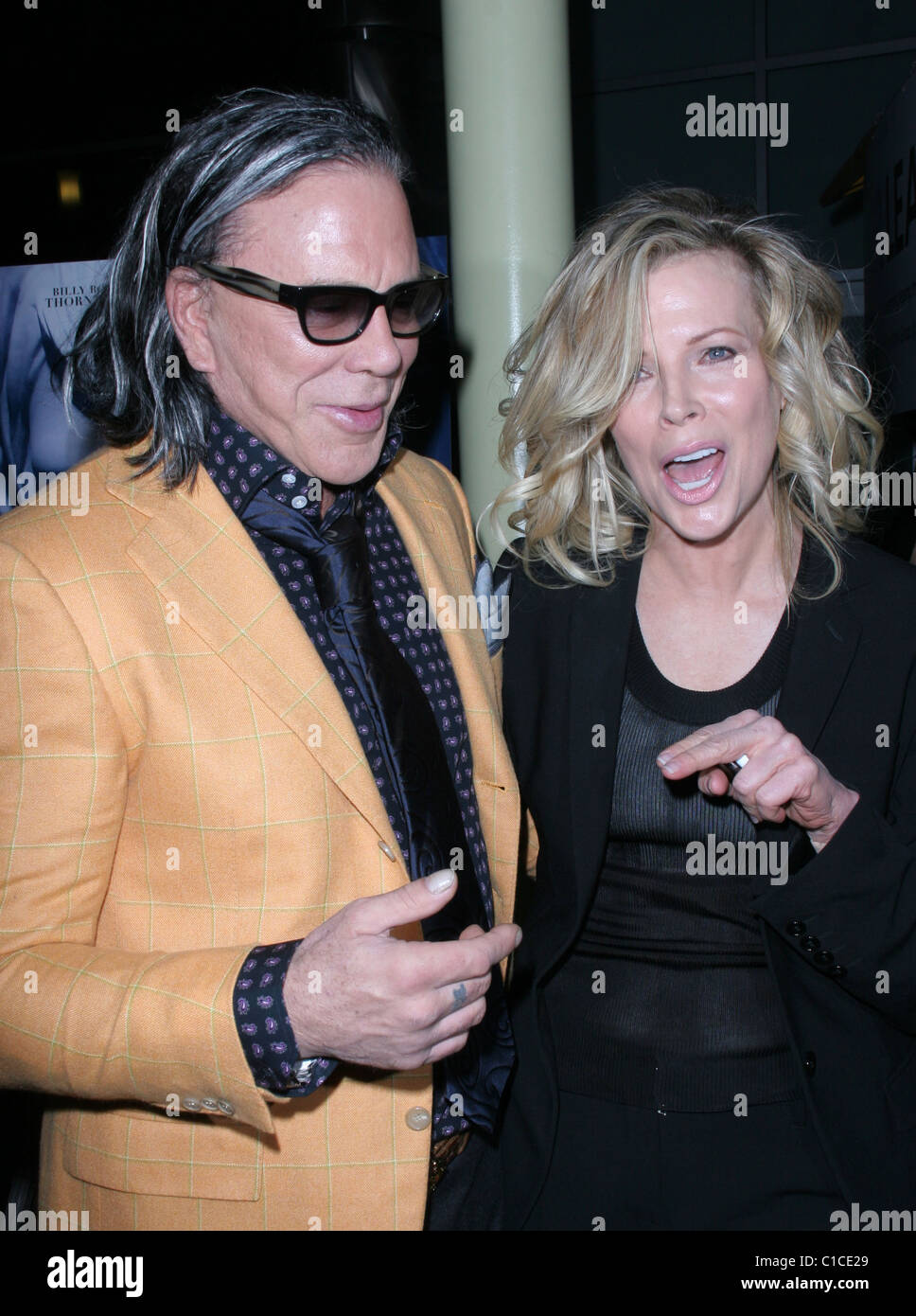 Mickey Rourke And Kim Basinger