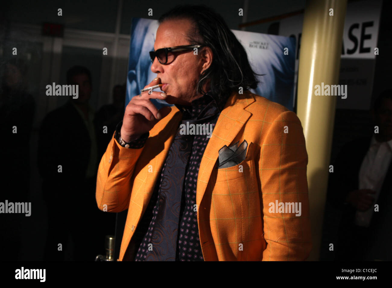 Mickey Rourke World Premiere of 'The Informers' held at the Arclight ...