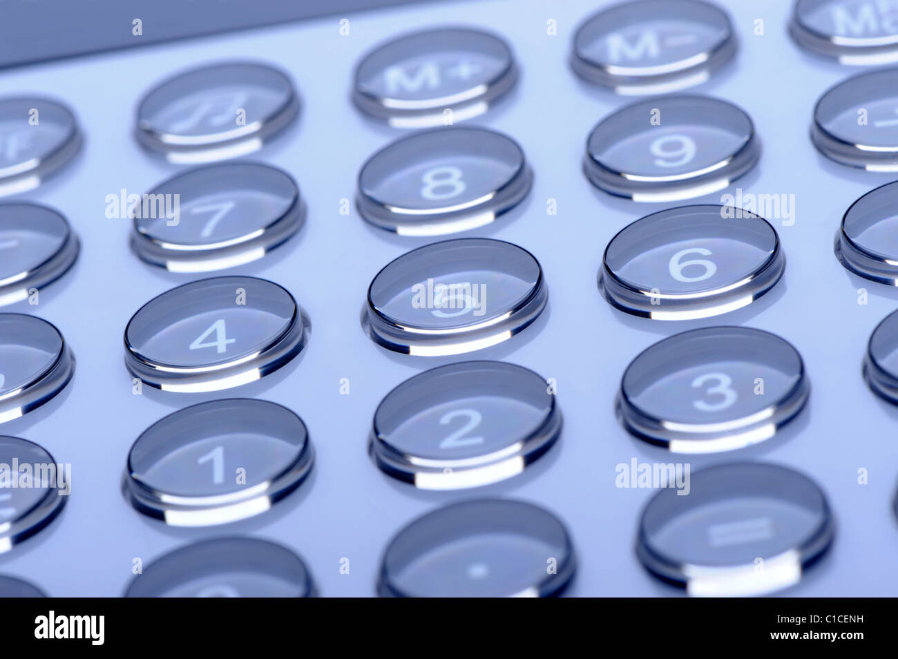 The digital keyboard. A photo close up. A photo close up Stock Photo ...