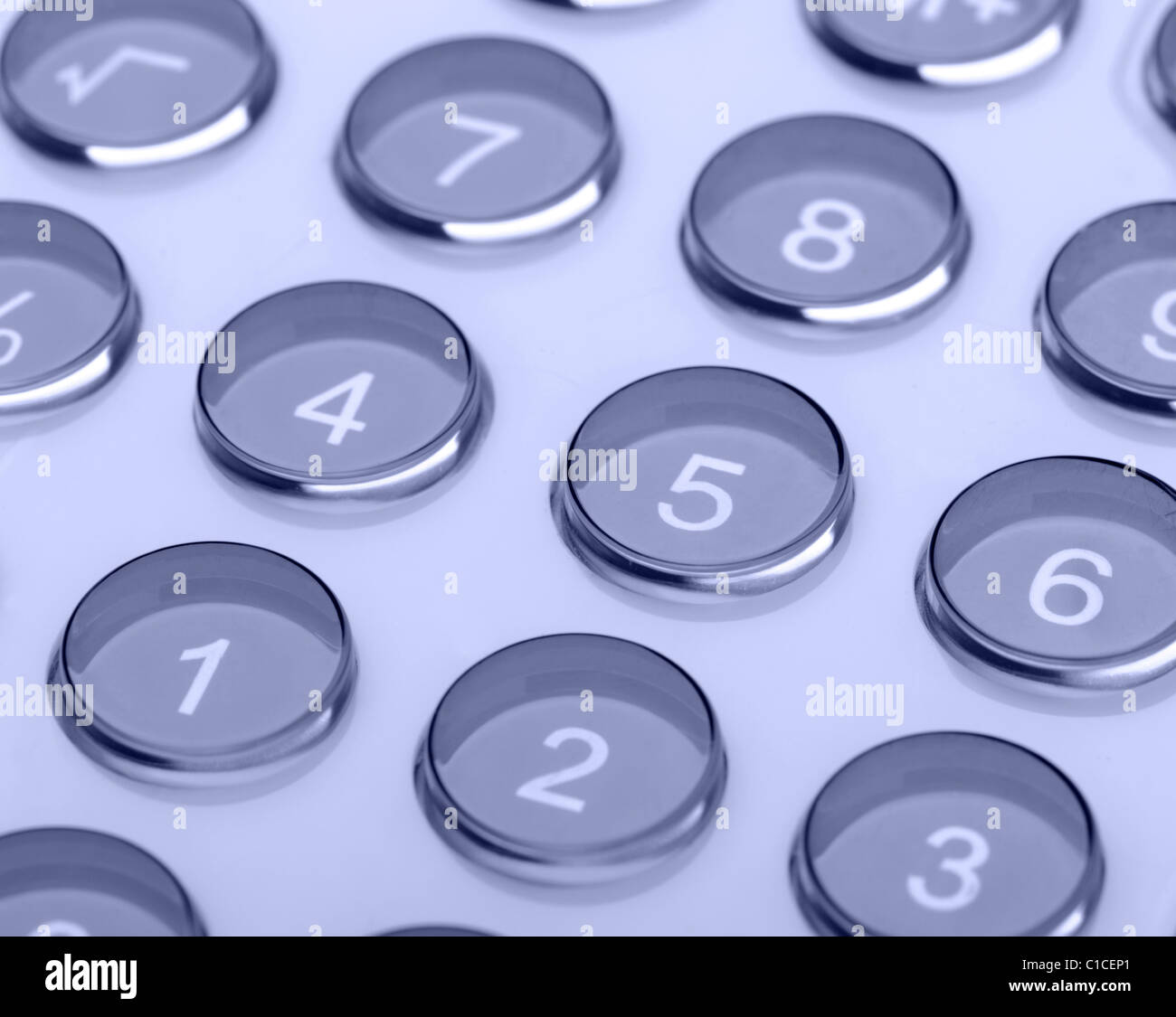 The digital keyboard. A photo close up. A photo close up Stock Photo ...