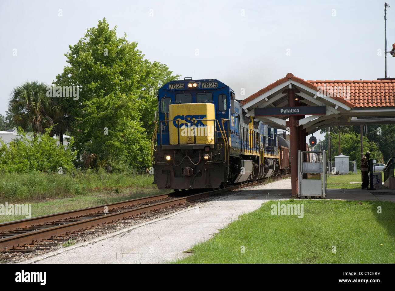 Train station palatka florida hi-res stock photography and images - Alamy