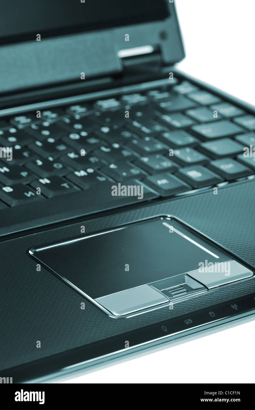 Laptop. A portable computer isolated photo closeup Stock Photo - Alamy