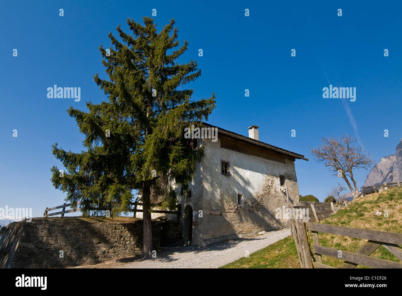 Heidi village, Maienfeld, Switzerland Stock Photo - Alamy