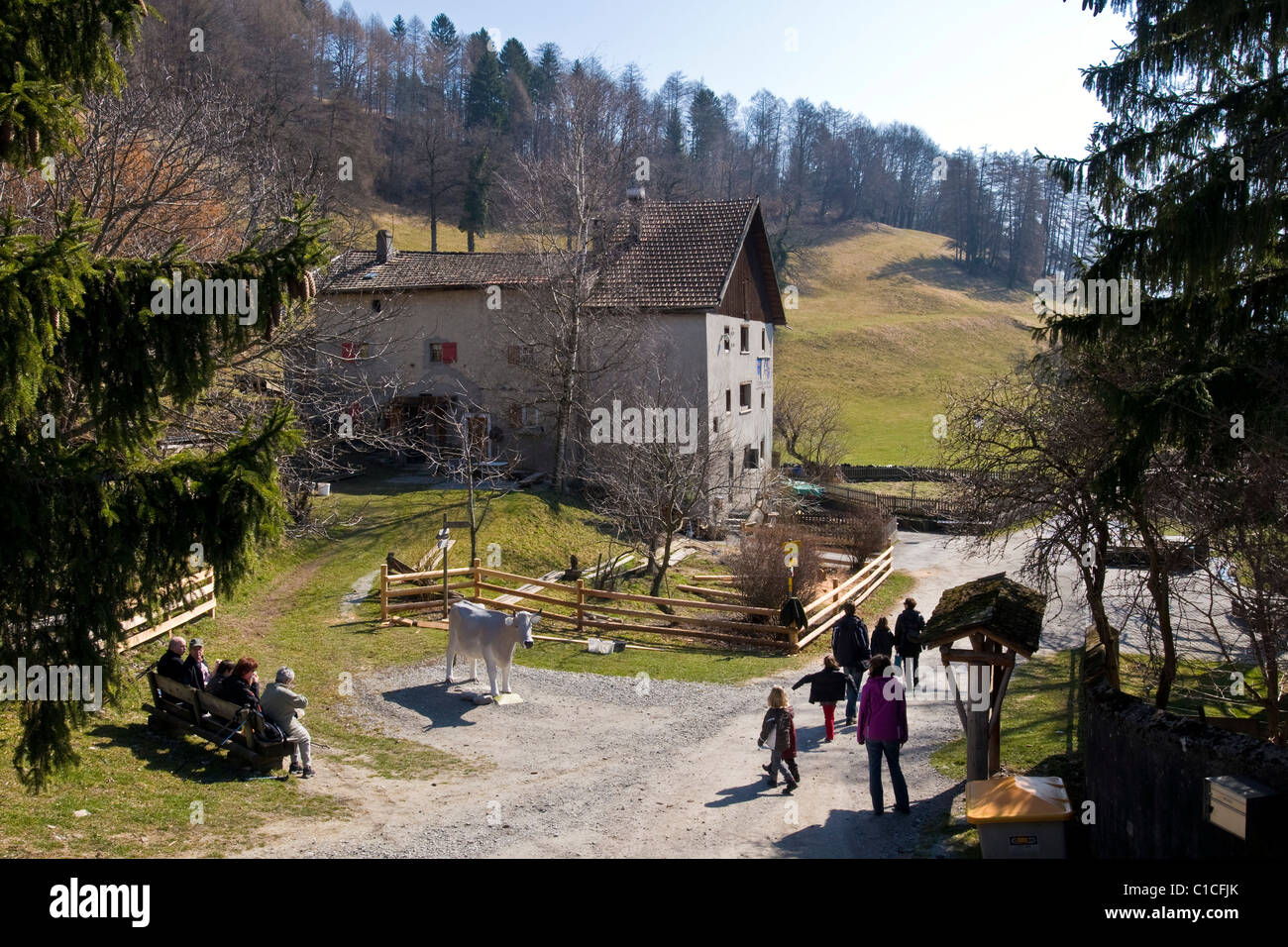 Heidi village, Maienfeld, Switzerland Stock Photo - Alamy