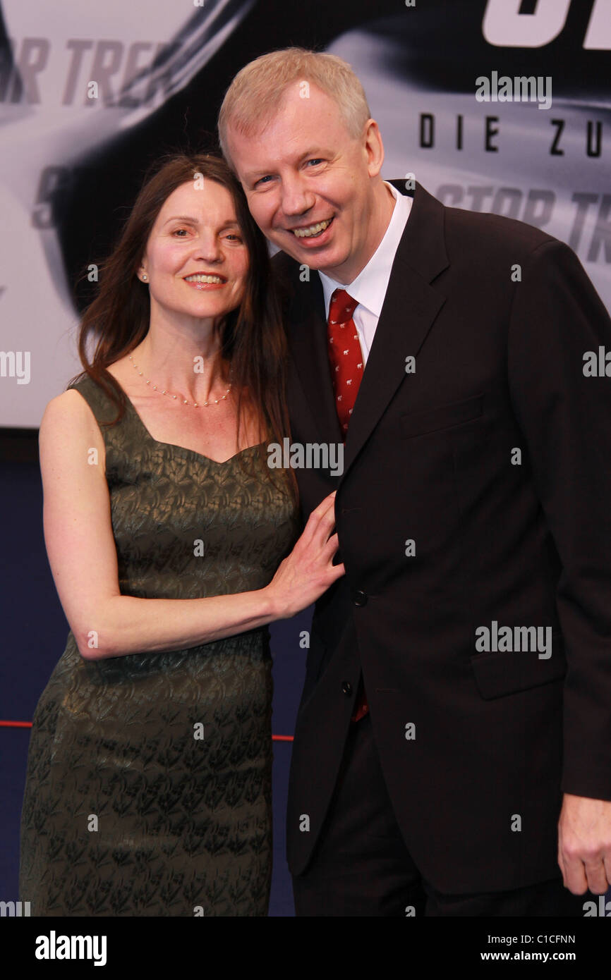 Ludger Pistor, Wiebke Frost German premiere of "Star Trek" at CineStar ...