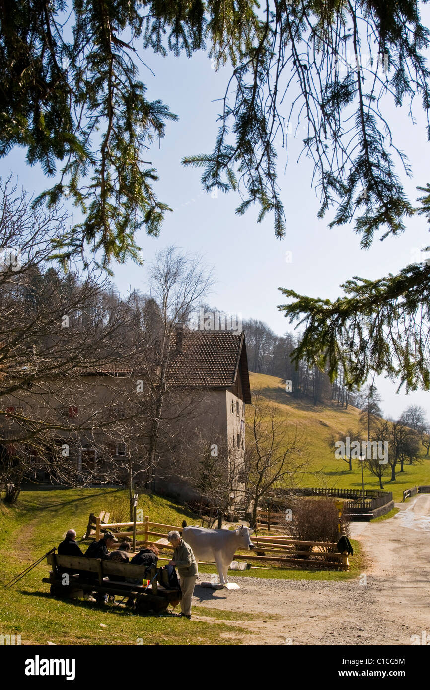 Heidi village, Maienfeld, Switzerland Stock Photo - Alamy