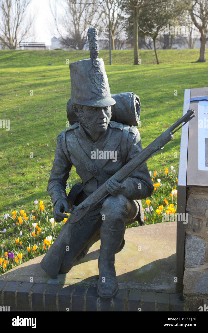 Statue royal staff corps soldier hi-res stock photography and images ...