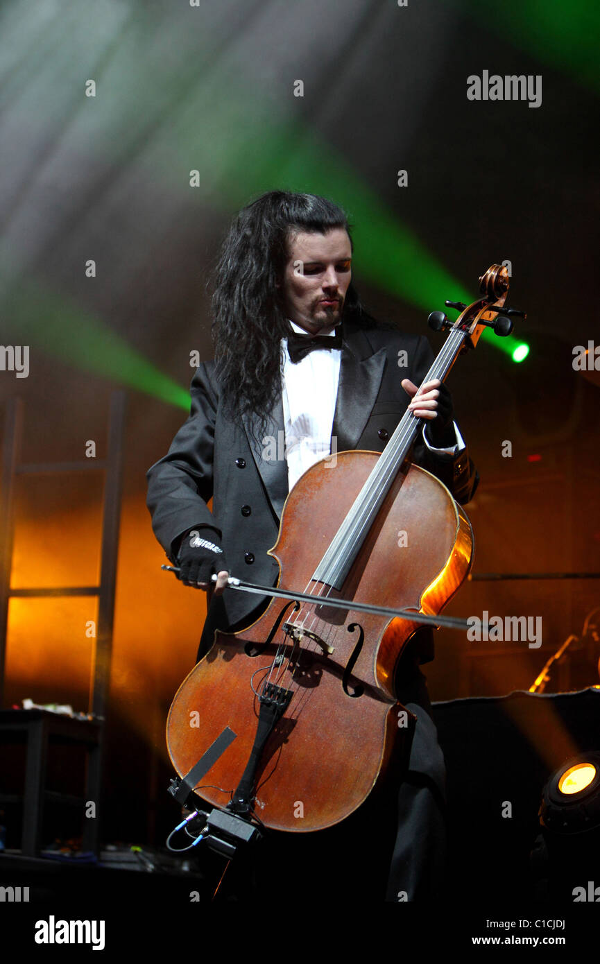 Apocalyptica perform live in Moscow Apocalyptica is a Finnish cello ...