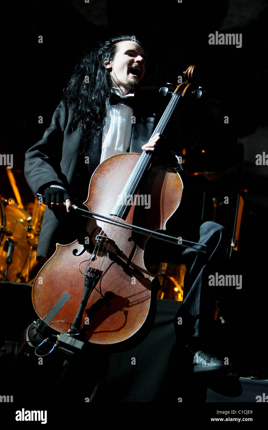 Apocalyptica perform live in Moscow Apocalyptica is a Finnish cello ...